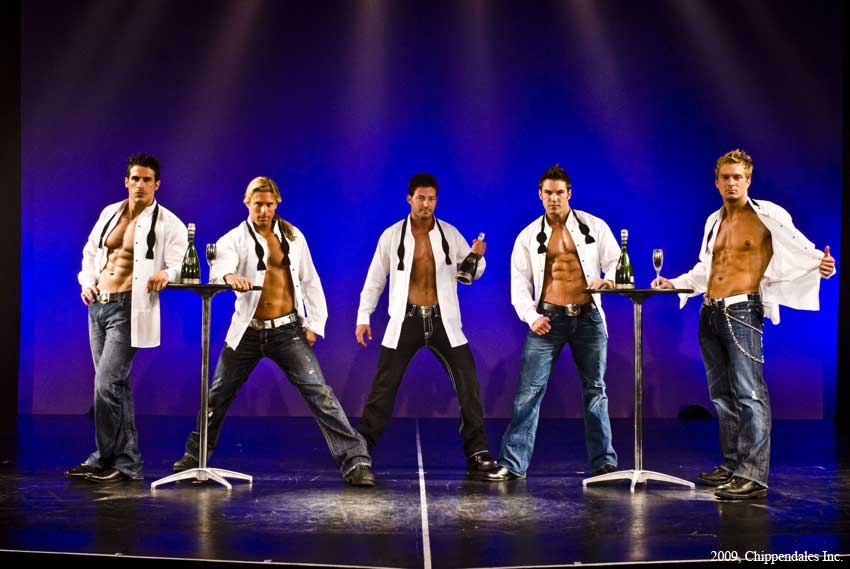 Chippendales – Hrají: Kevin Cornell, Chaun Thomas, Bryan Cheatham